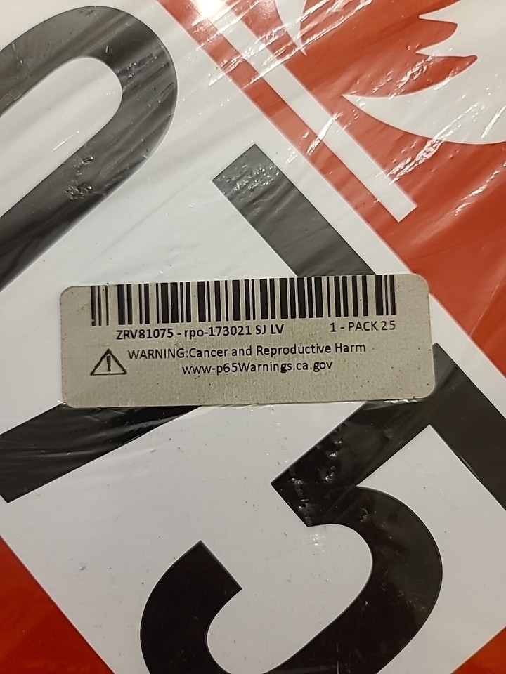 Labelmaster ZRV81075 UN 1075 Flammable Gas Hazmat Placard, Rigid Vinyl ...