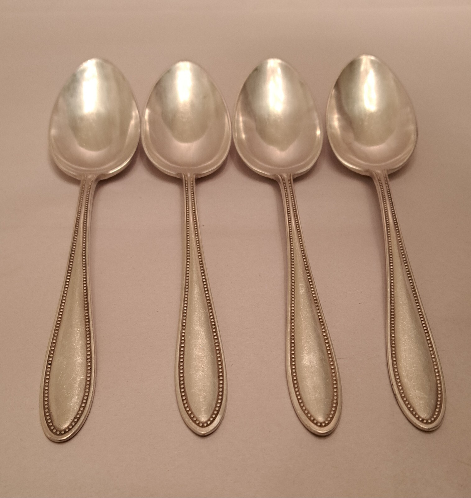 4 - Vintage WELLNER Silverplate Serving/Tablespoons 90/45 Germany | eBay