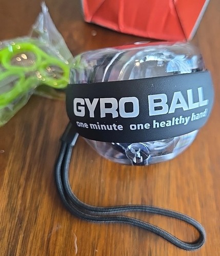 Torque ball metal gyro ball wrist exerciser torque hand exerciser new ...