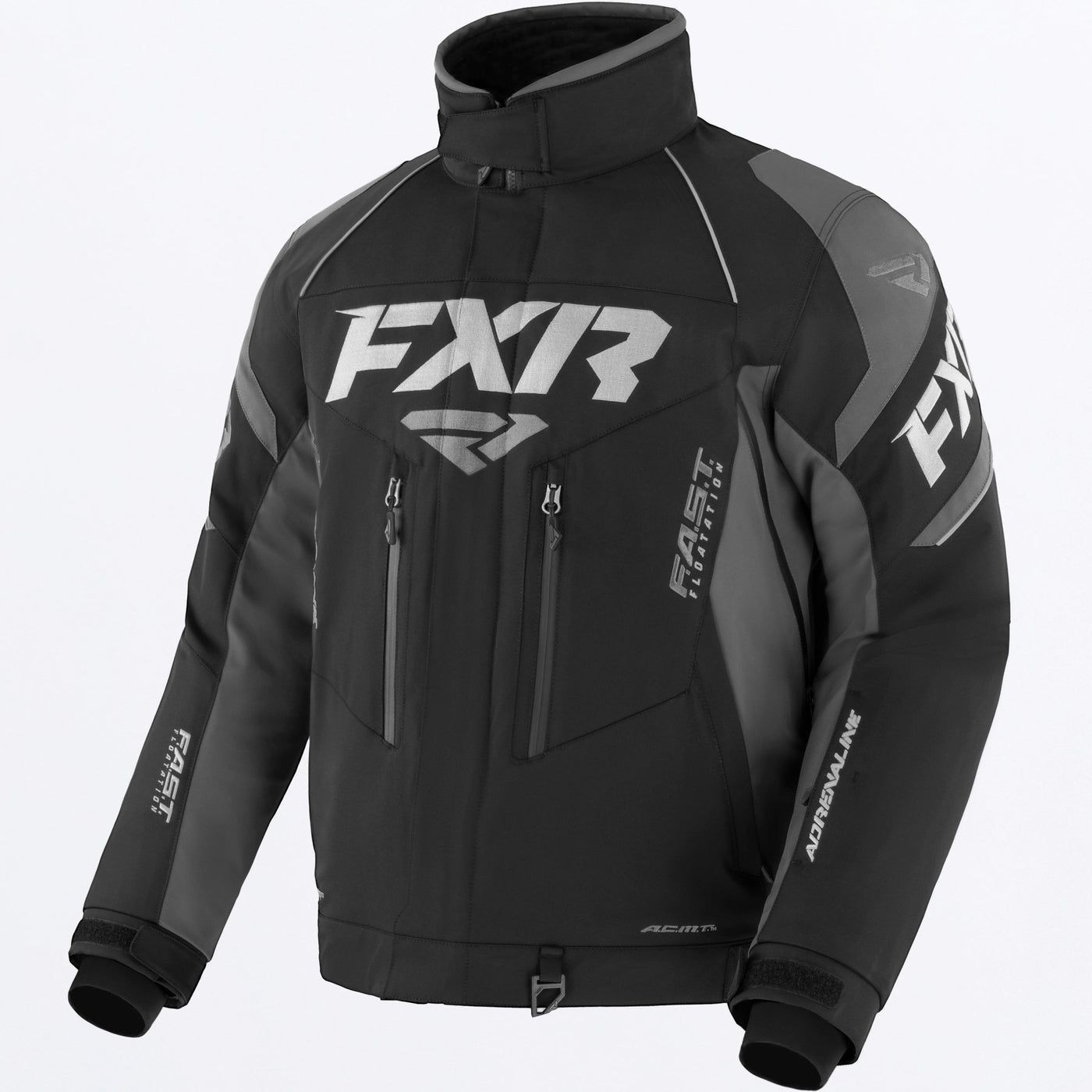 FXR Adrenaline FX Snowmobile 2 in 1 Snow Jacket by FXR Color Black/Gray ...