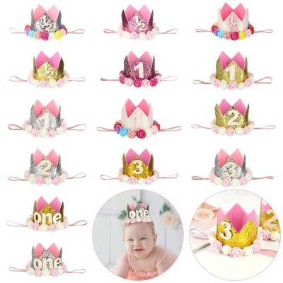 Accessory Happy Birthday Party Hats Baby Crown Christening Prince ...