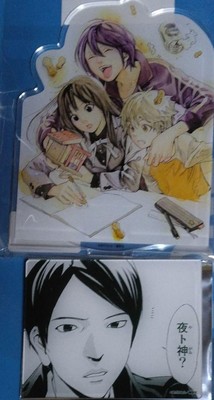 Noragami Acrylic Stand Yoto Hiyori Yukine Acrylic Card Ebisu Japan ...