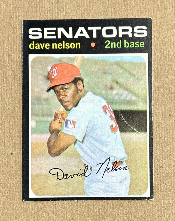 1971 Topps Baseball Dave Nelson Washington Senators Card #241 | eBay