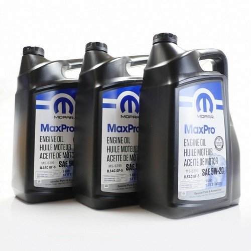 15L 5W-20 ORIGINAL MOPAR HUILE MOTEUR POUR JEEP CHRYSLER DODGE ...