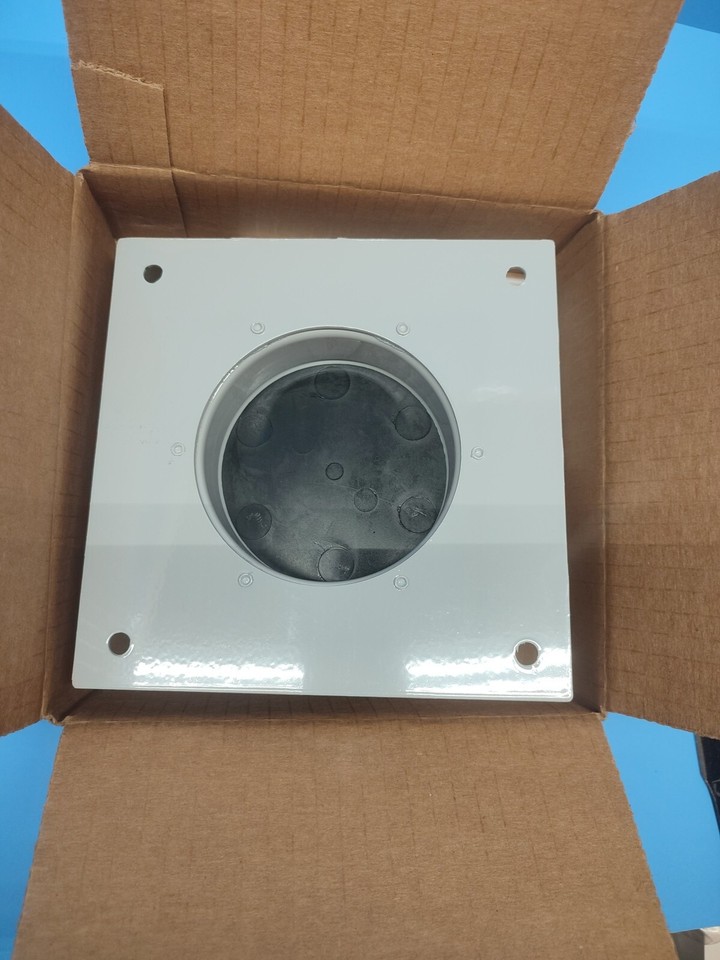 COMMSCOPE ANDREW SOLUTIONS 204673-1 4" ALUMINUM ENTRY PANEL 1 PORT, NEW ...