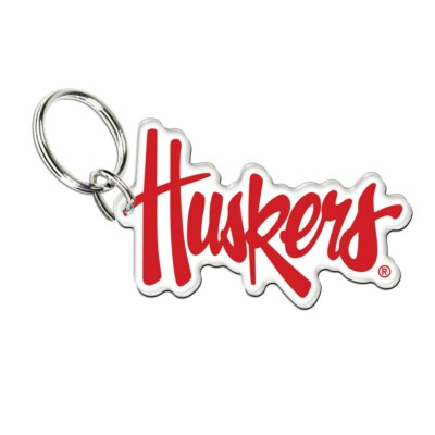NEBRASKA CORNHUSKERS PREMIUM ACRYLIC KEY RING NEW WINCRAFT 🌽 | eBay