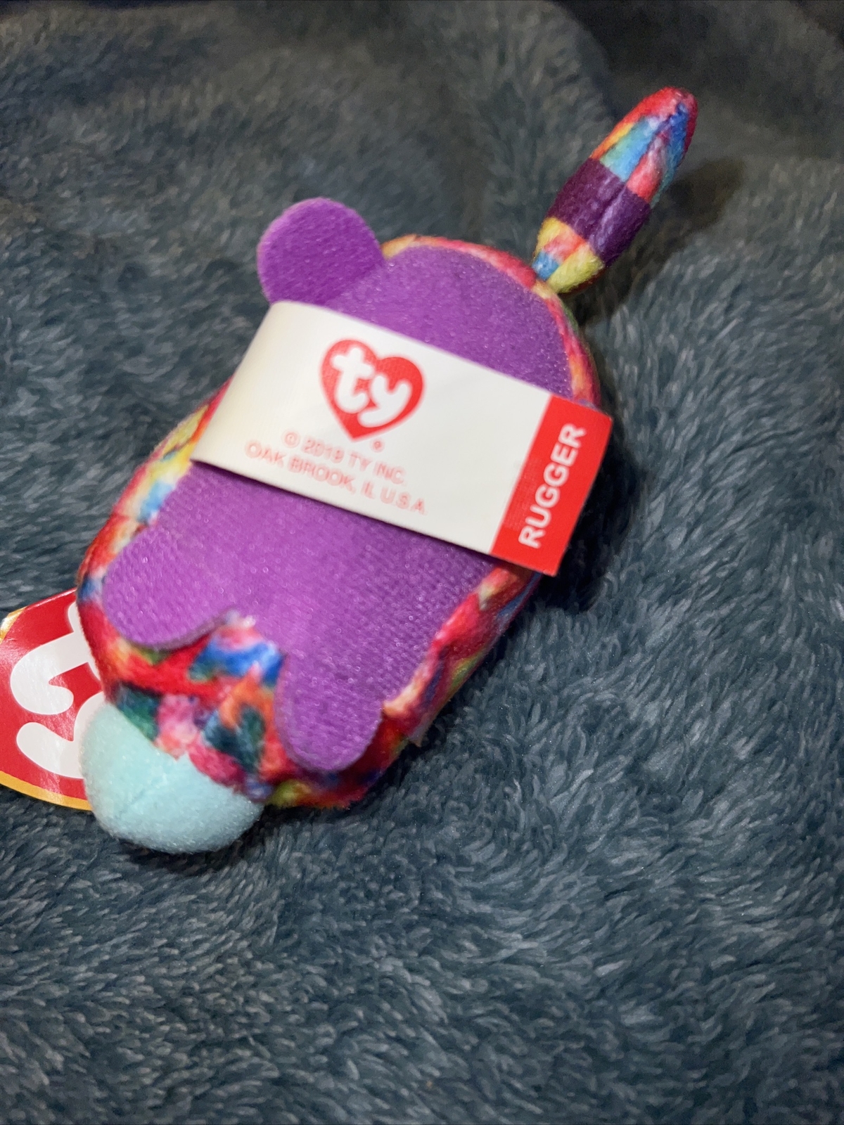 New McDONALDS TY TEENY TYs BEANIE BOOS 4”Rugger Raccoon Plush Doll ...