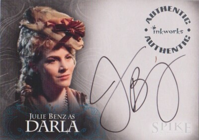 2005 SPIKE THE COMPLETE STORY JULIE BENZ AS DARLA AUTOGRAPH CARD A3 | eBay