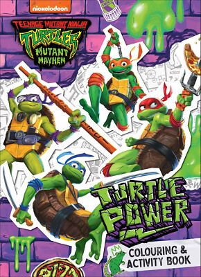 Teenage Mutant Ninja Turtles: Mutant Mayhem Colouring Book 3120 | eBay ...