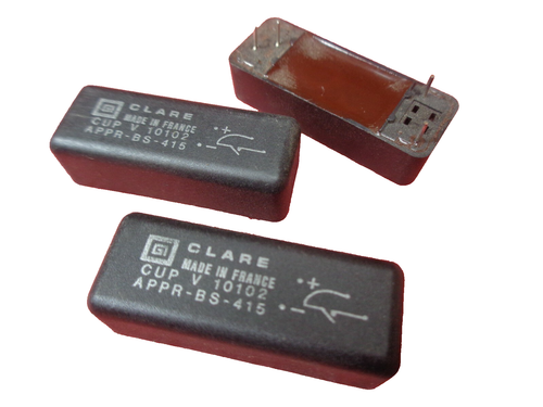 CP Clare DSS41A12R Dry Reed Relay SPST-NO Momentary 12V 500Ohm 0.5A X3 ...
