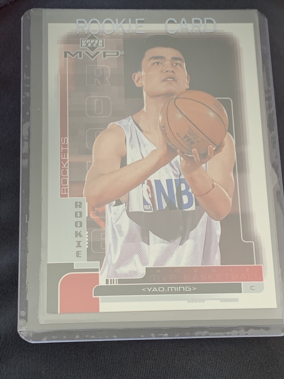 YAO MING ROOKIE CARD 2002 Upper Deck MVP Basketball RC China HOUSTON ...