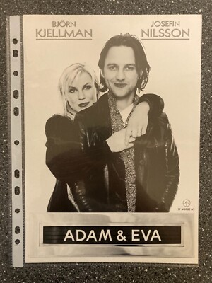Adam & Eva Björn Kjellman Josefin Nilsson 1997 Norwegian Press Release ...
