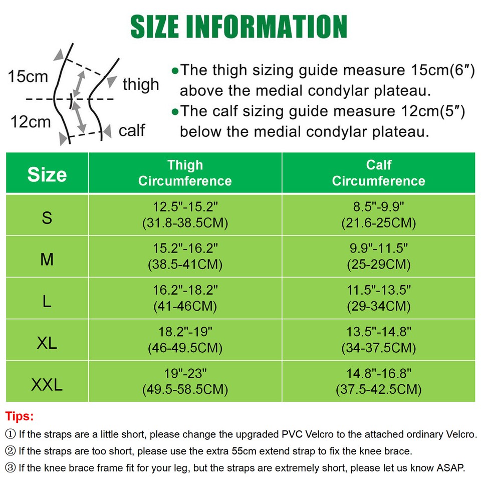 Knee Brace for ACL/MCL/PCL/Meniscus/Ligament/Sports Injuries relief | eBay