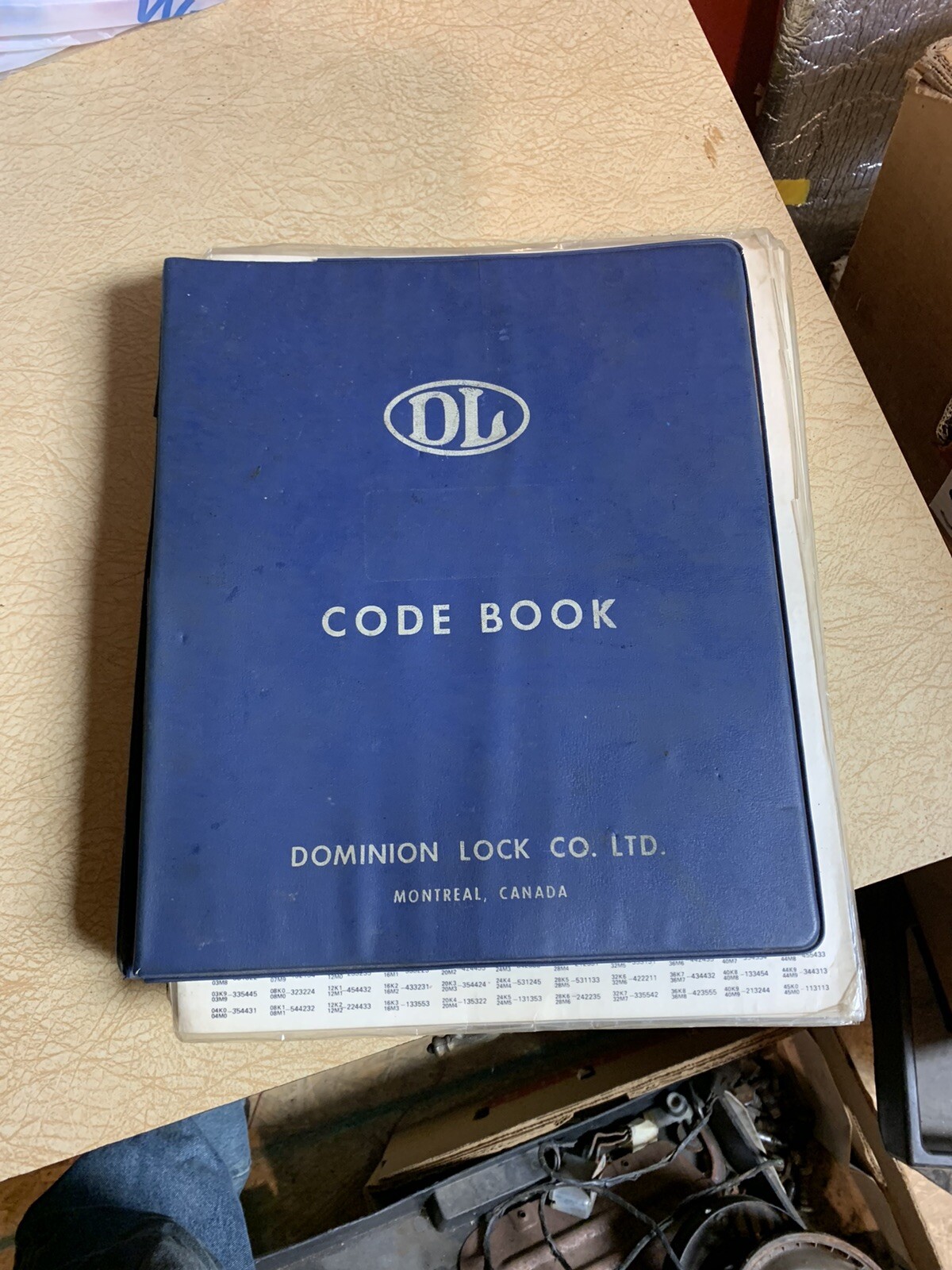 Dominion Lock Co Key Code Book Chrysler Ford GM AMC | eBay