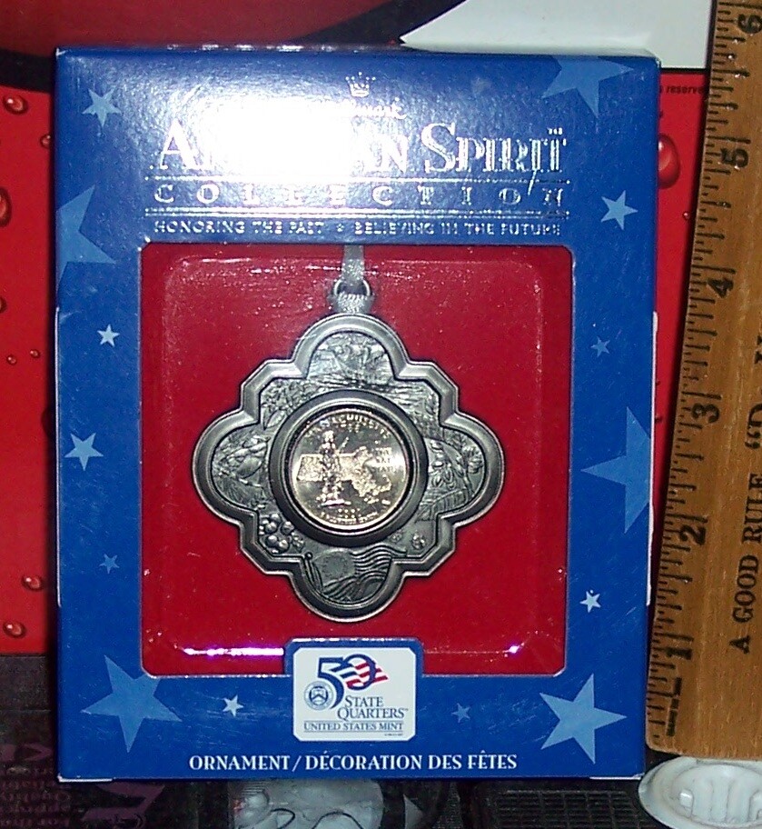 HALLMARK AMERICAN SPIRIT COLLECTION 50 STATE QUARTERS MASSACHUSETTS NWT ...