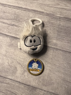 Disney Club Penguin Puffle White Soft Plush Toy Keyring Clip-On | eBay UK