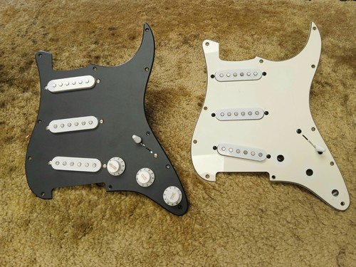 Fender Squier Strat Pickups Contemporary & Regular With Pickguards | eBay