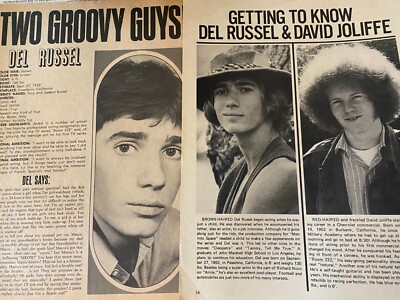 Del Russel, Lot of TWO Full Page Vintage Clippings | eBay