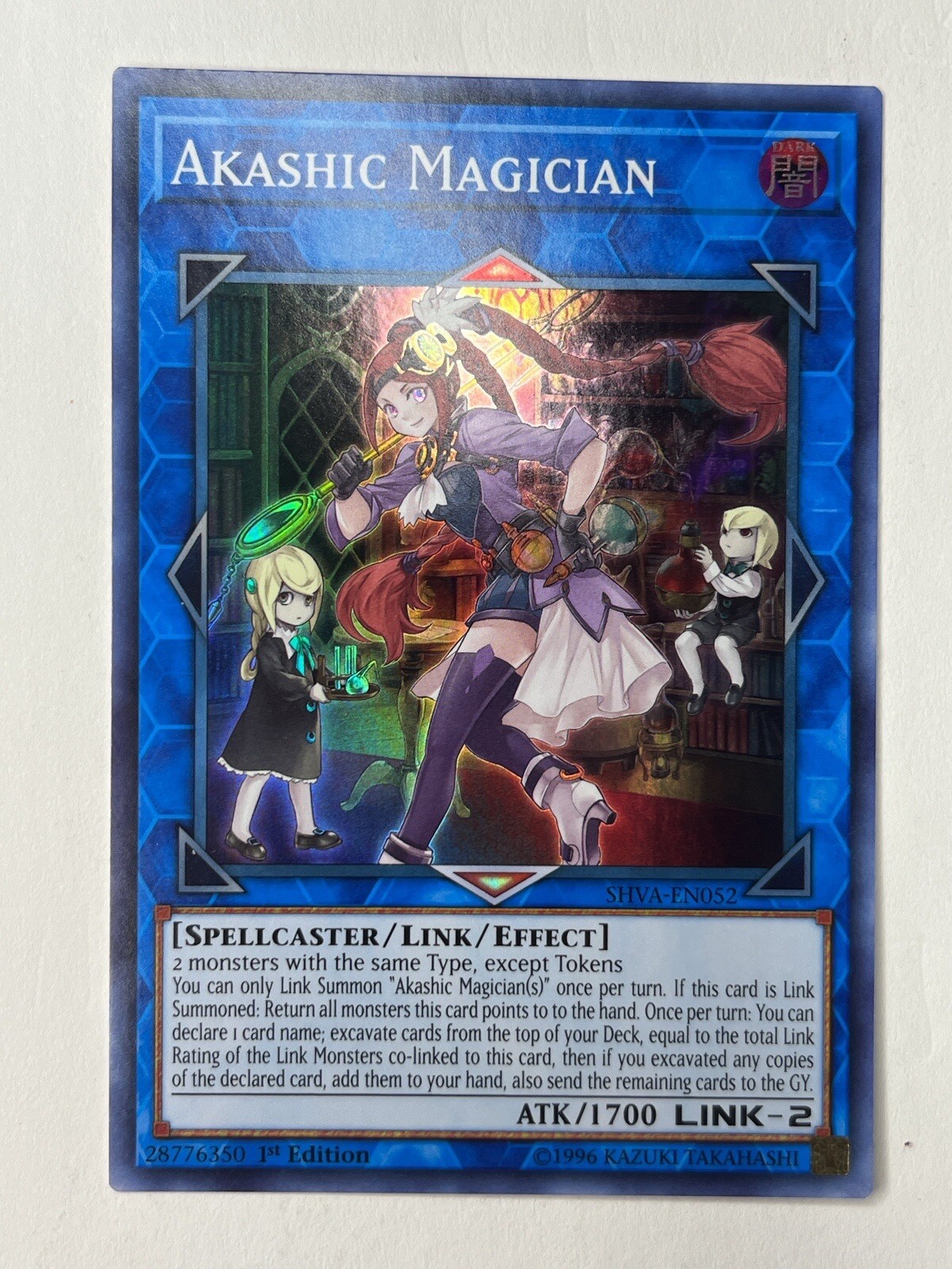 Yu-Gi-Oh! Akashic Magician SHVA-EN052, 1st Edition, Super Rare, NM | eBay