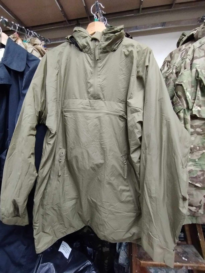 British Army PCS Thermal Lightweight Smock Fleece Lined Buffalo Top ...