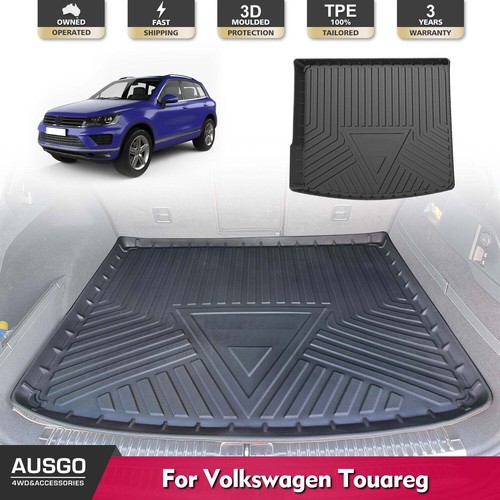 AUSGO Boot Liner for Volkswagen Touareg 2011-2019 Cargo Trunk Mat ...