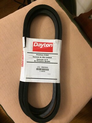 Dayton B105 Belt - 3X650G Premium Grade V-Belts | eBay