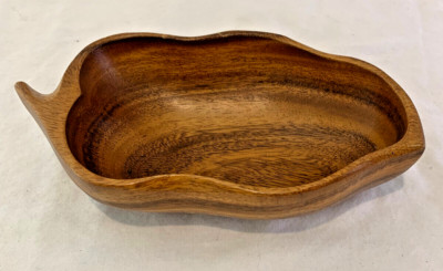 Genuine Monkey Pod Wood Bowl Handcrafted in the Phillipines 8" | eBay