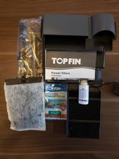 Top Fin Silentstream 3 Stage Power Filter PF 40 30-40 Gallon Aquarium ...