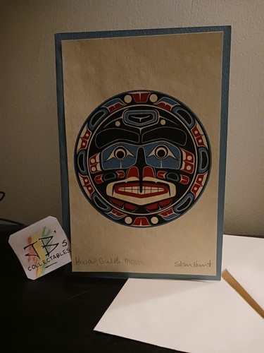 Kwa-Gulth Moon print-artist Stan Hunt | eBay