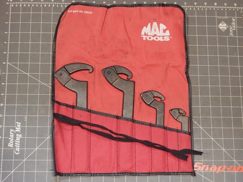 Mac 4Pc Adjustable Hook End Spanner Wrench Set SWH1 SWH2 SWH3 SWH4 ...