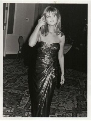 Catherine Oxenberg Beautiful in glamorous dress original Press Still ...