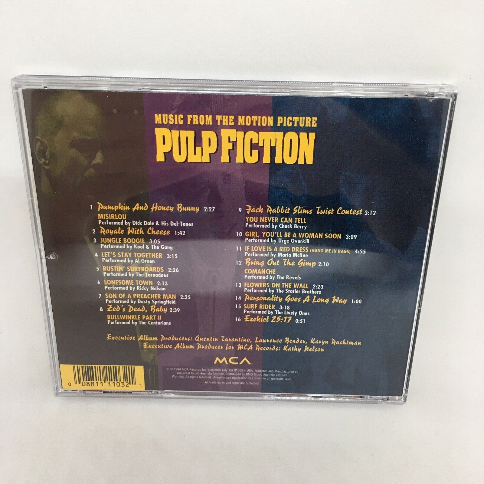 Pulp Fiction CD MOVIE SOUNDTRACK Very Good Condition FREE POST ...