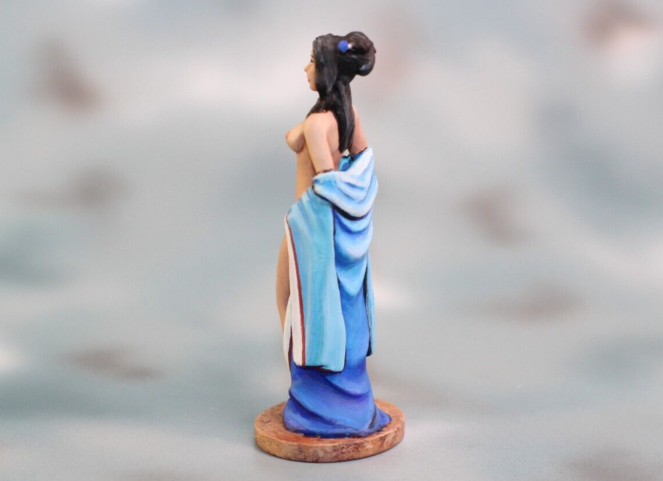 ⭐️Girl geisha stand PinUp resin 3D Soldiers PAINTED. 54mm 1/32 Action ...