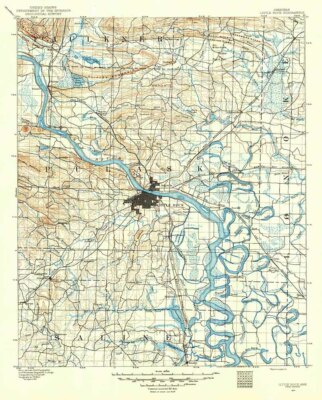 Reproductions - 1891 Topo Map