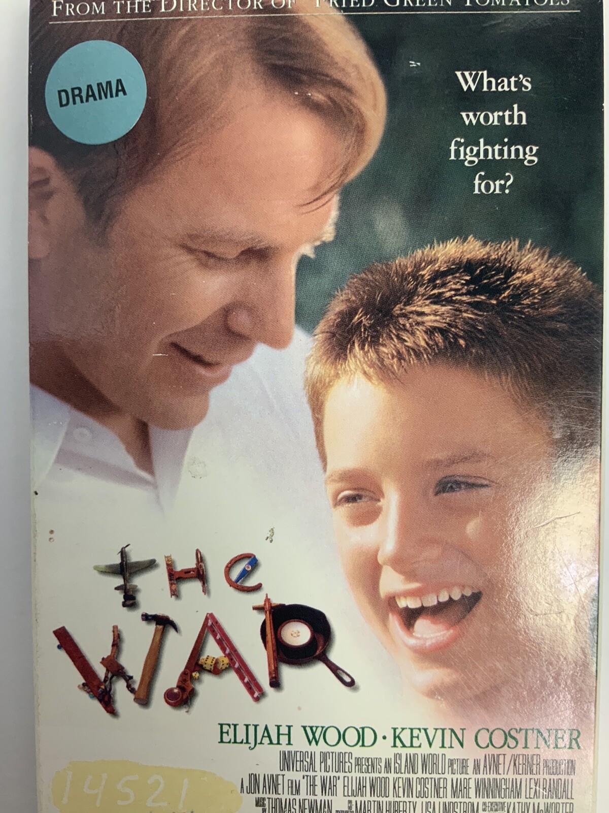 The War 1994 VHS Elijah Wood Kevin Costner Lexi Randall VHSshopCom 96898221436| eBay