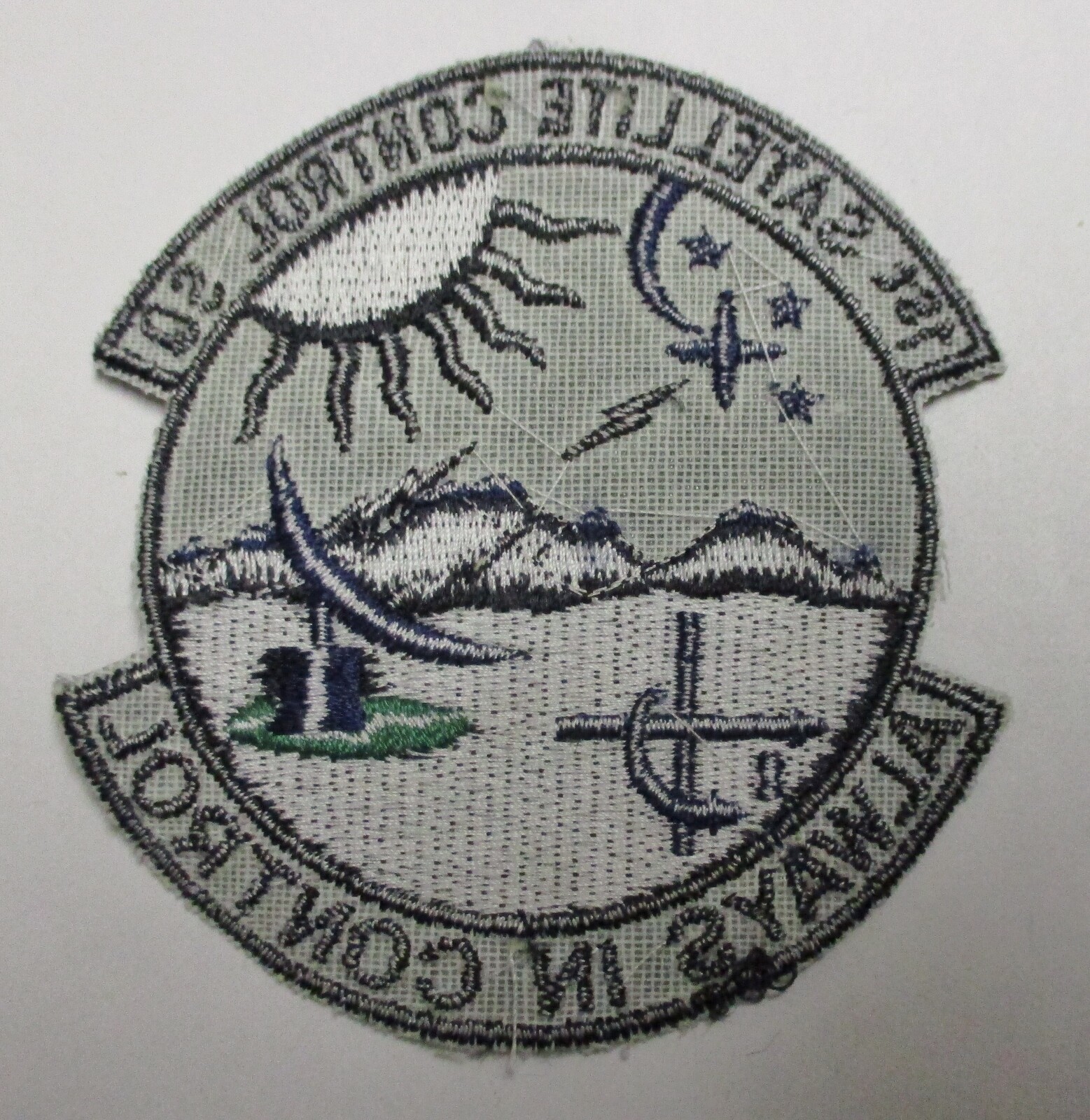 US AIR FORCE 1st SATELLITE CONTROL SQUADRON PATCH Subdued Original ...
