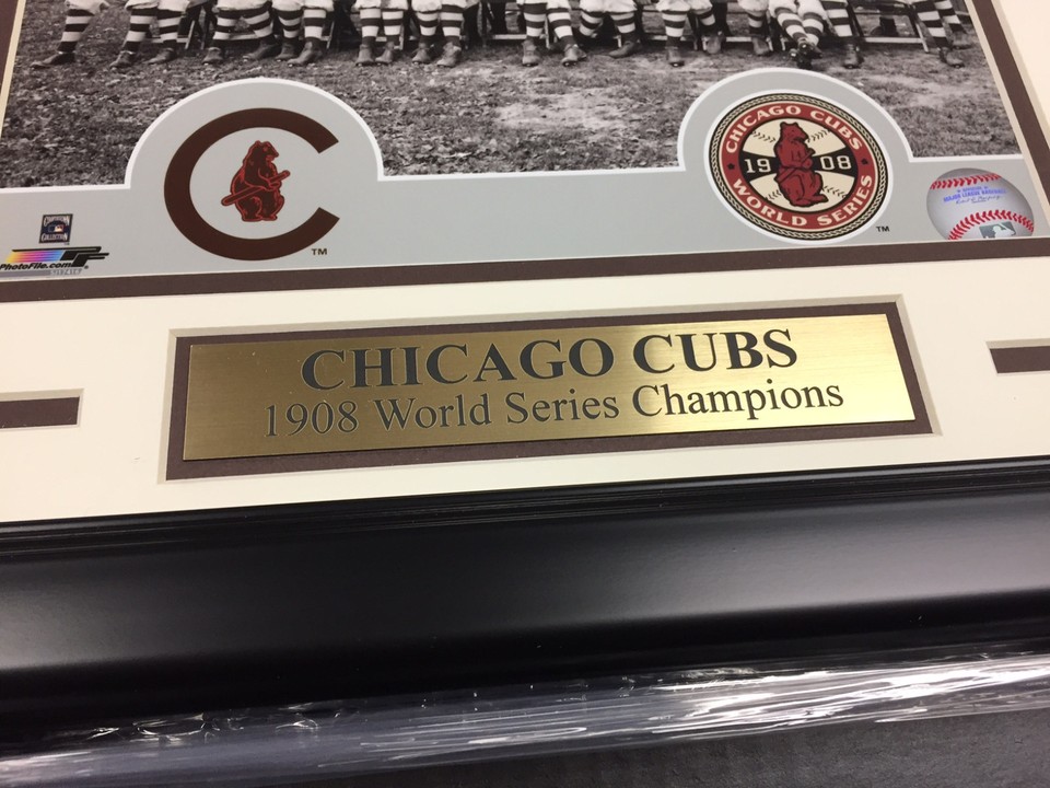 PHOTO FILE 1908 CHICAGO CUBS WORLD SERIES CHAMPIONS TEAM 8X10 PHOTO JOE ...