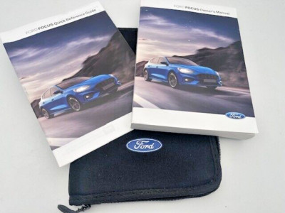 Ford FOCUS LATEST MODEL Owners Handbook Manual Book Pack 2018 To 2024 ...