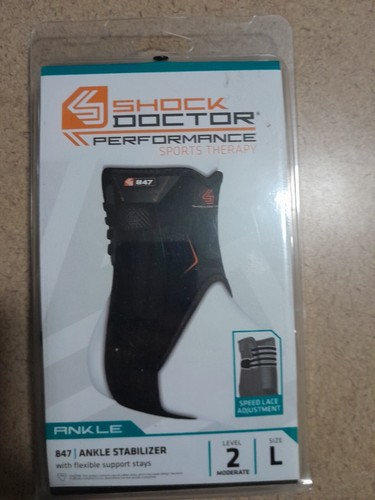 Shock Doctor 847 Ankle Stabilizer - preowned LARGE | eBay