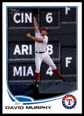 2013 TOPPS #558 DAVID MURPHY TEXAS RANGERS | eBay