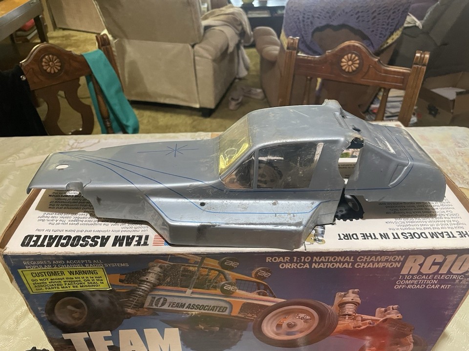 Vintage 1984 Team Associated RC10 #6016 Gold Pan Buggy with Box | eBay