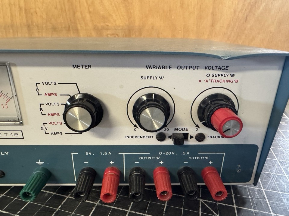 Heathkit IP-2718 Heath Tri-Power DC Power Supply – Powers On – Vintage ...