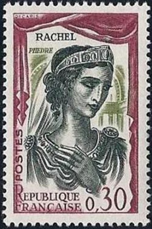 France Yvert Num 1303 Rachel Phedre 1961 | eBay