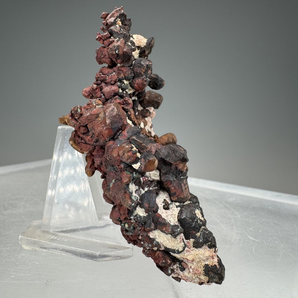 Nice Well-Formed Native Copper Xls in Datolite: Mohawk mine, Michigan ...