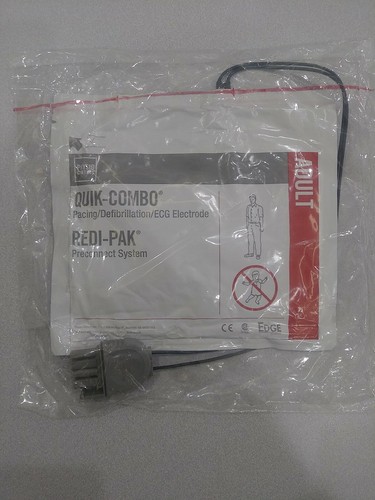 Physio Lifepak Series Adult Pads, EXP: 08/26/2022, Quik Combo, Redi Pak ...