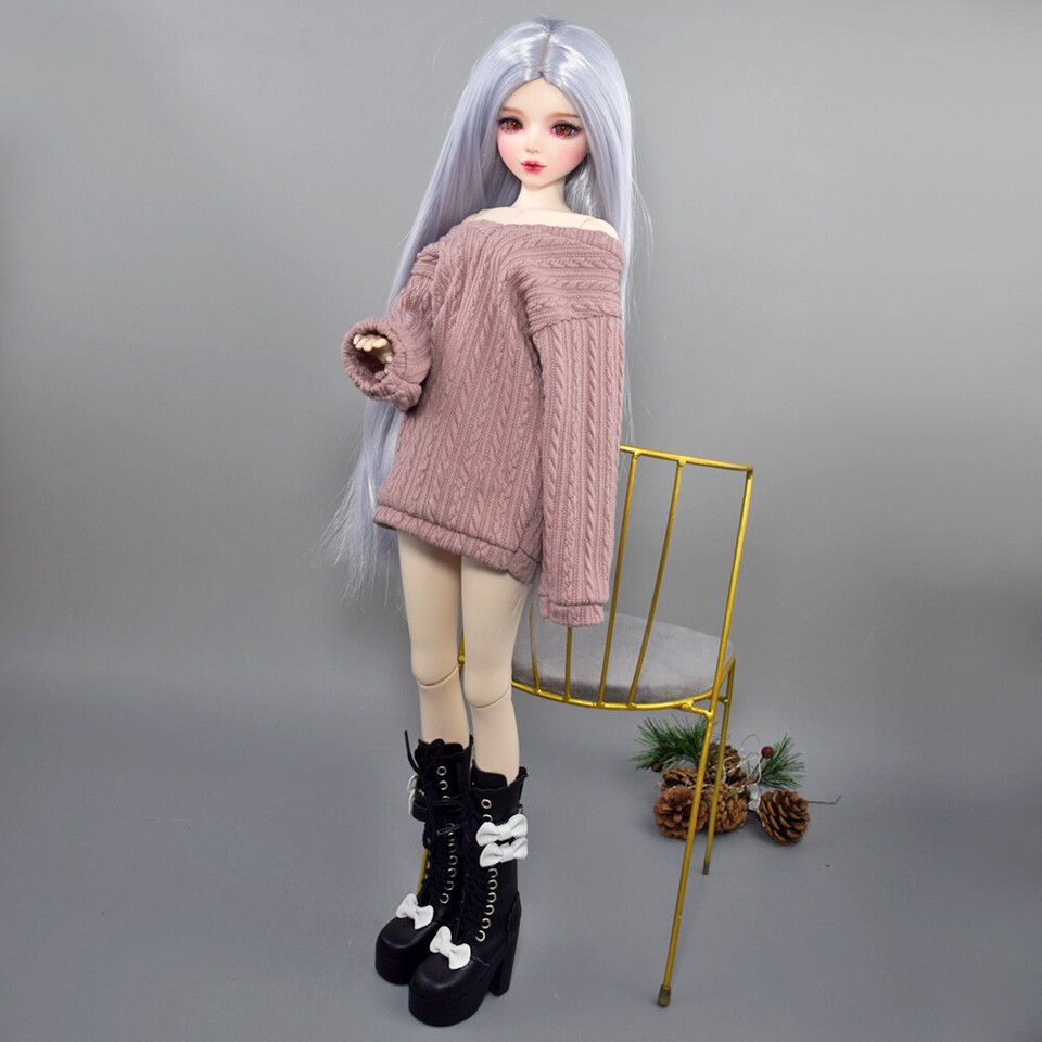 56cm BJD Doll 1/3 Mechanical Joint Handpainted Makeup Changeable Eyes ...
