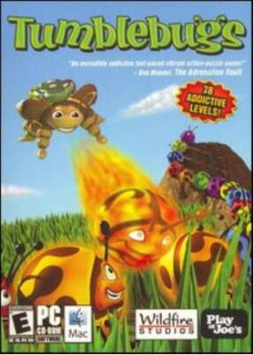Tumblebugs PC MAC CD match tumbling shot color bugs beetles arcade ...