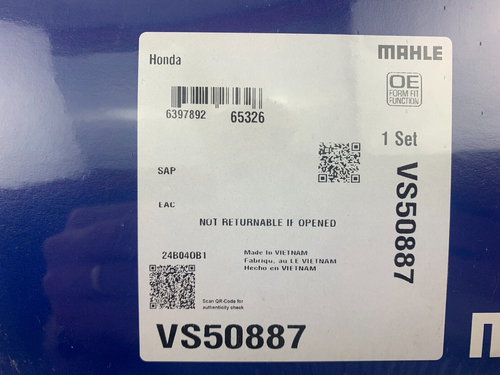 Mahle Original VS50887 - Engine Valve Cover Gasket Set for sale online ...