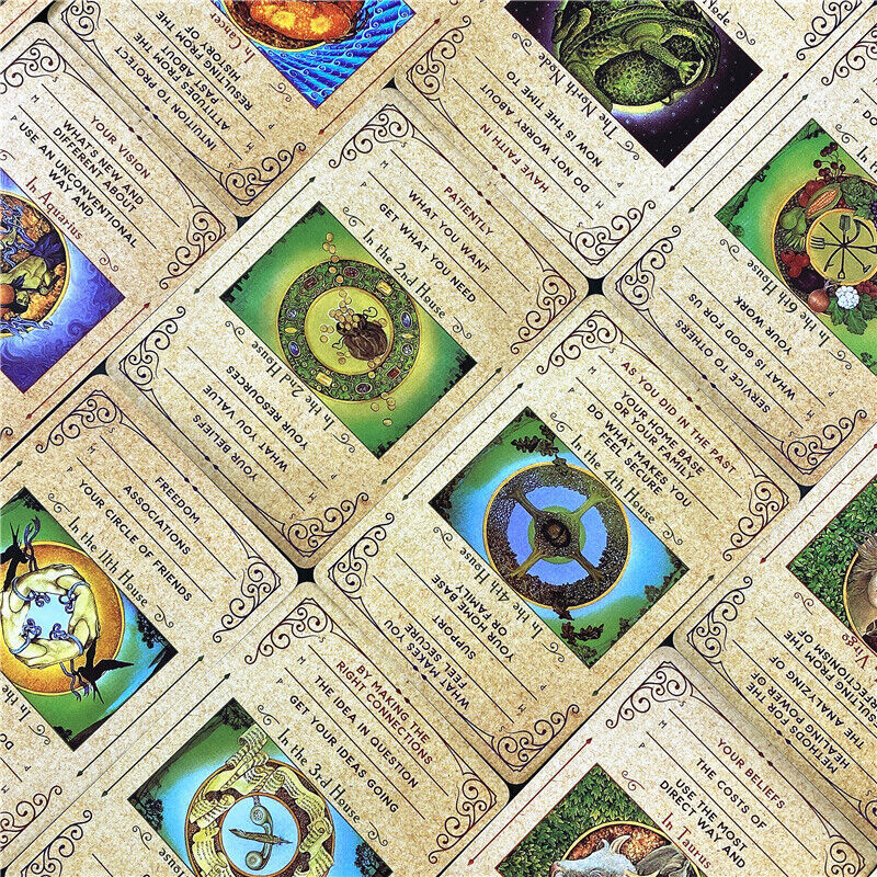 Karma Oracle Tarot Card Deck Set Play Fortune Fun Beginners Game Party ...