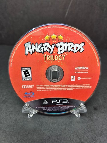 Angry Birds Trilogy (Sony PlayStation 3, PS3) Disc Only Tested ...